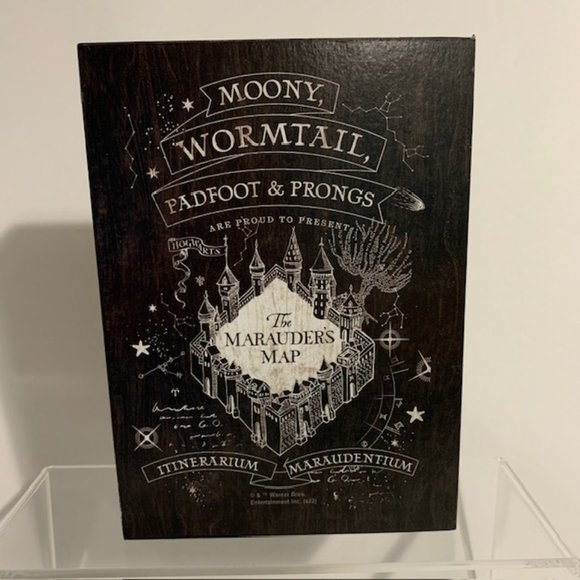 Open Roads Brand | Art | Harry Potter The Marauders Map Wood Wall Desk ...